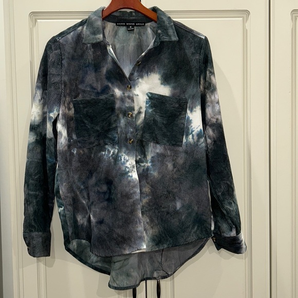HYFVE | Tops | Tie Dye Button Up | Poshmark